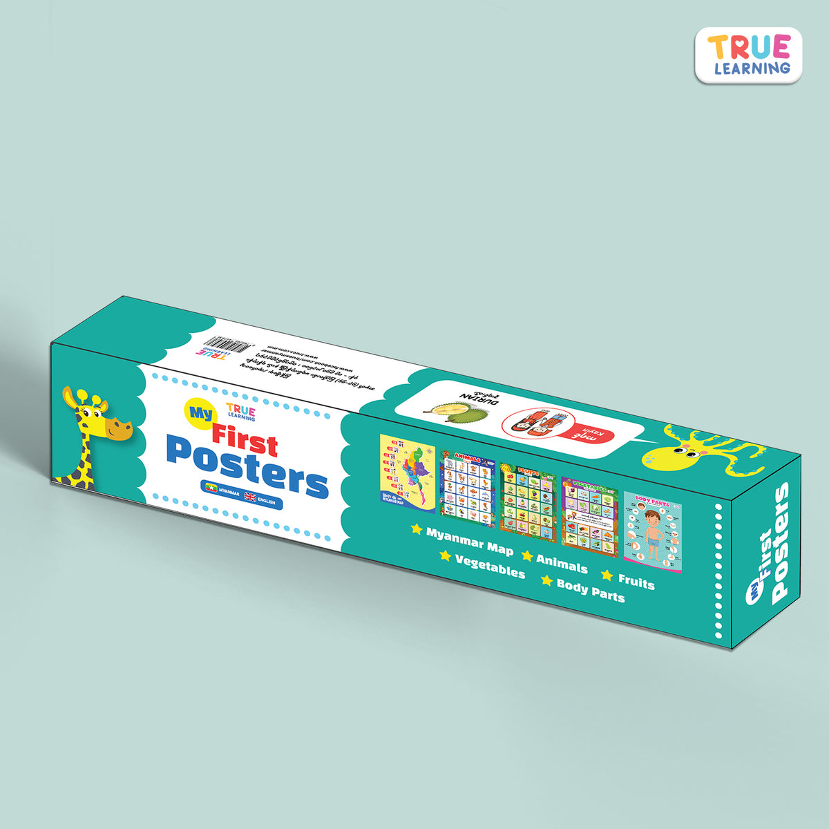 My First Posters (5 sets) – True Learning Books - ထူးထူးစာပေ