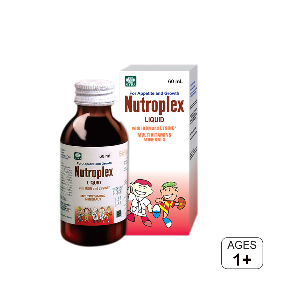 Nutroplex Liquid (60ml) – True Learning Books - ထူးထူးစာပေ