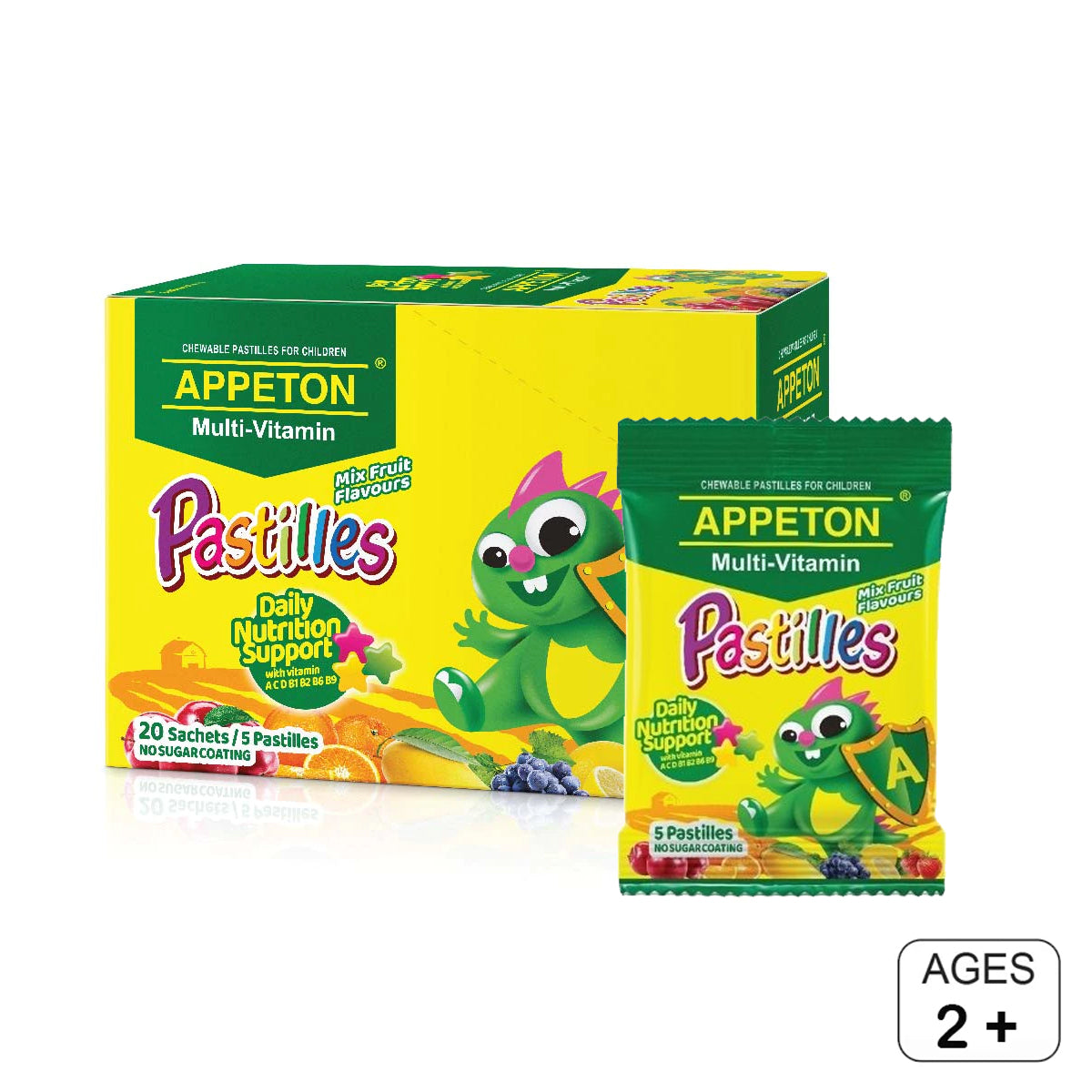 Appeton Multivitamin Pastilles (20 Sachets in 1 Pkg) – True Learning ...